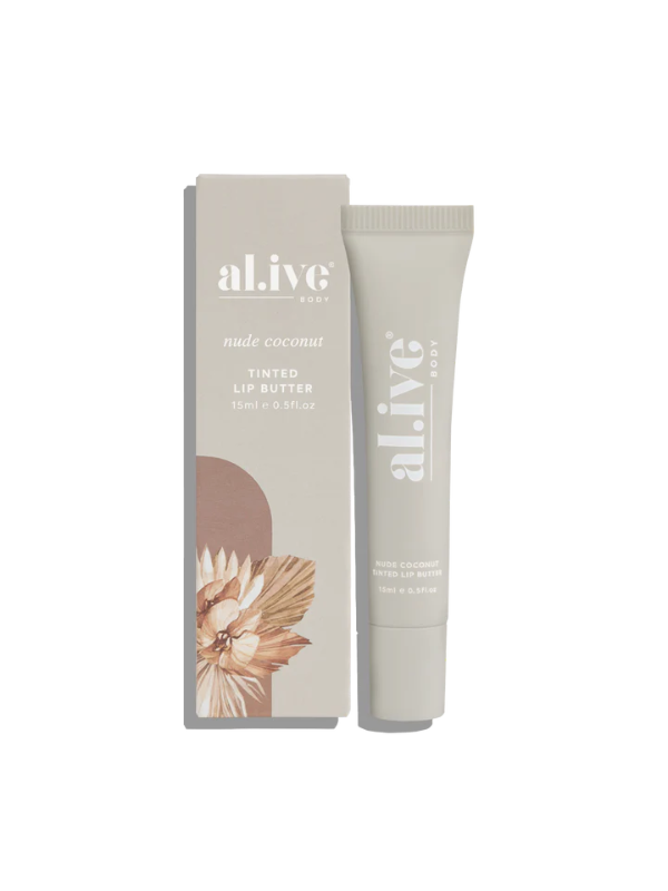 al.ive Body Tinted Lip Butter Nude Coconut – Taylor Francis and Co