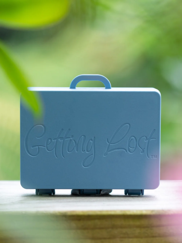 Getting Lost Card Game Suitcase Twilight Blue Sky – Taylor Francis and Co