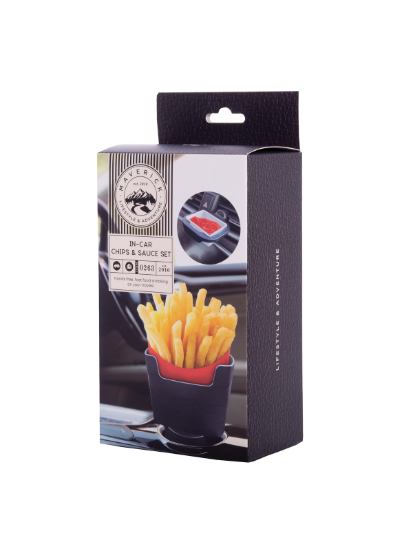 Maverick In-Car Chips & Sauce Set Black – Taylor Francis and Co