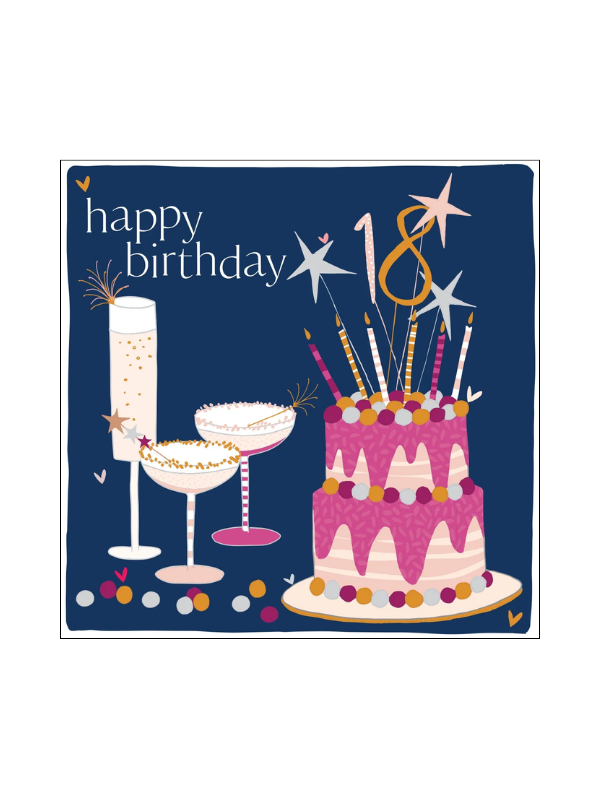 Molly Mae Happy Birthday 18 Card – Taylor Francis and Co