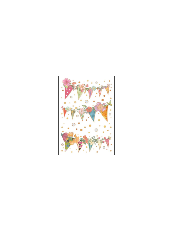Quire Mini Bunting Card – Taylor Francis and Co