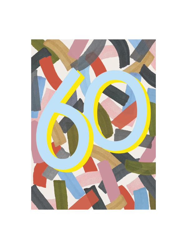 Stop The Clock Design 60 Card – Taylor Francis and Co