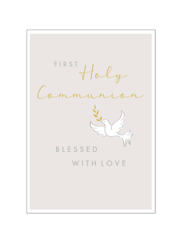 Think of Me First Holy Communion Card – Taylor Francis and Co