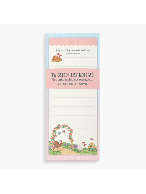 Twigseeds Chickens List Notepad – Taylor Francis and Co